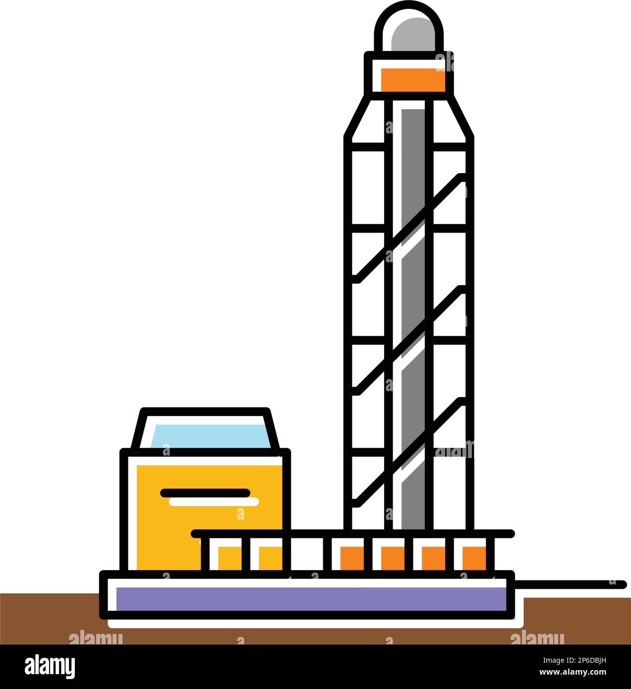 Building core construction Stock Vector Images - Alamy