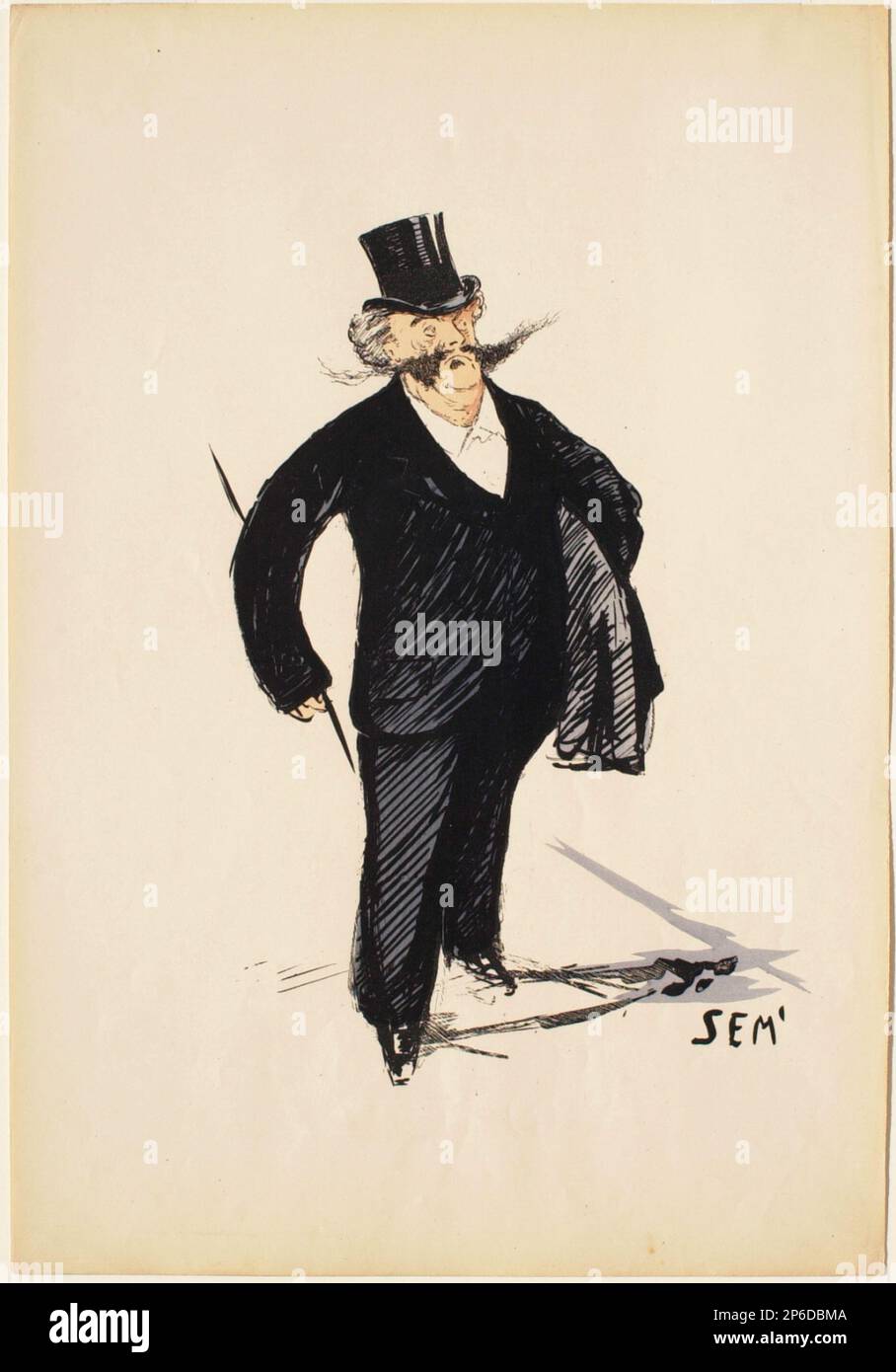 Sem, Album de Sem, 2e Série, 1873–1934, lithograph on paper Stock Photo ...