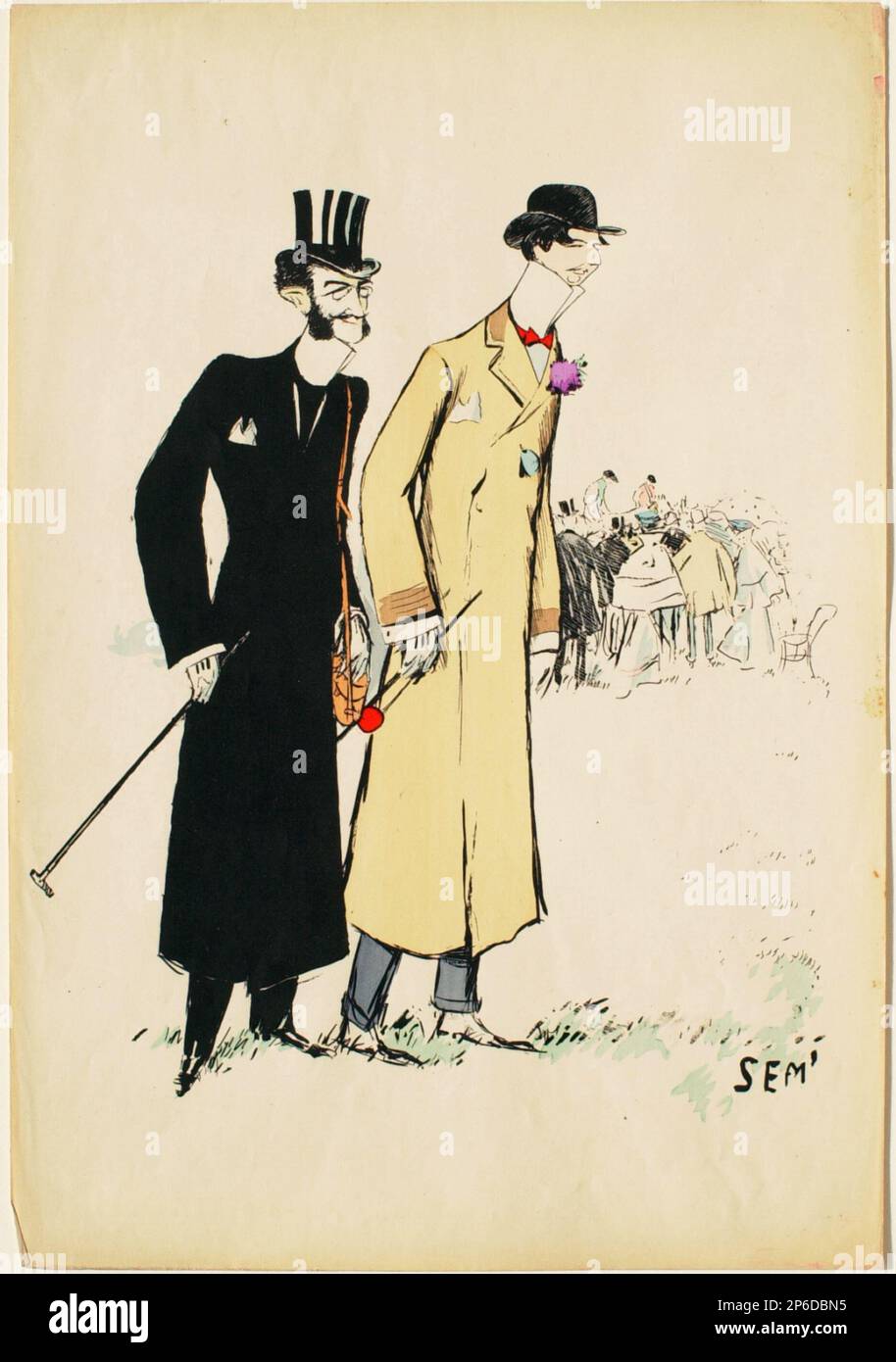 Sem, Album de Sem, 2e Série, 1873–1934, lithograph on paper Stock Photo ...