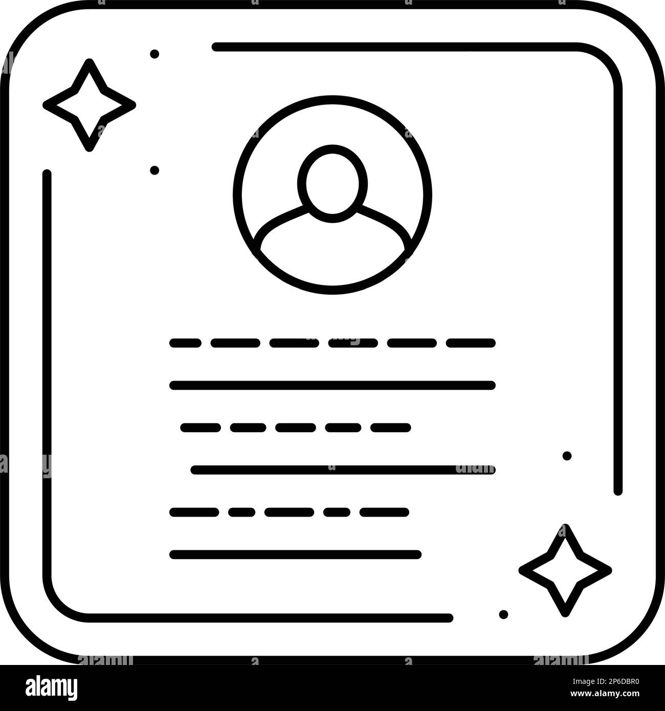 quotation customer testimonial line icon vector illustration Stock ...