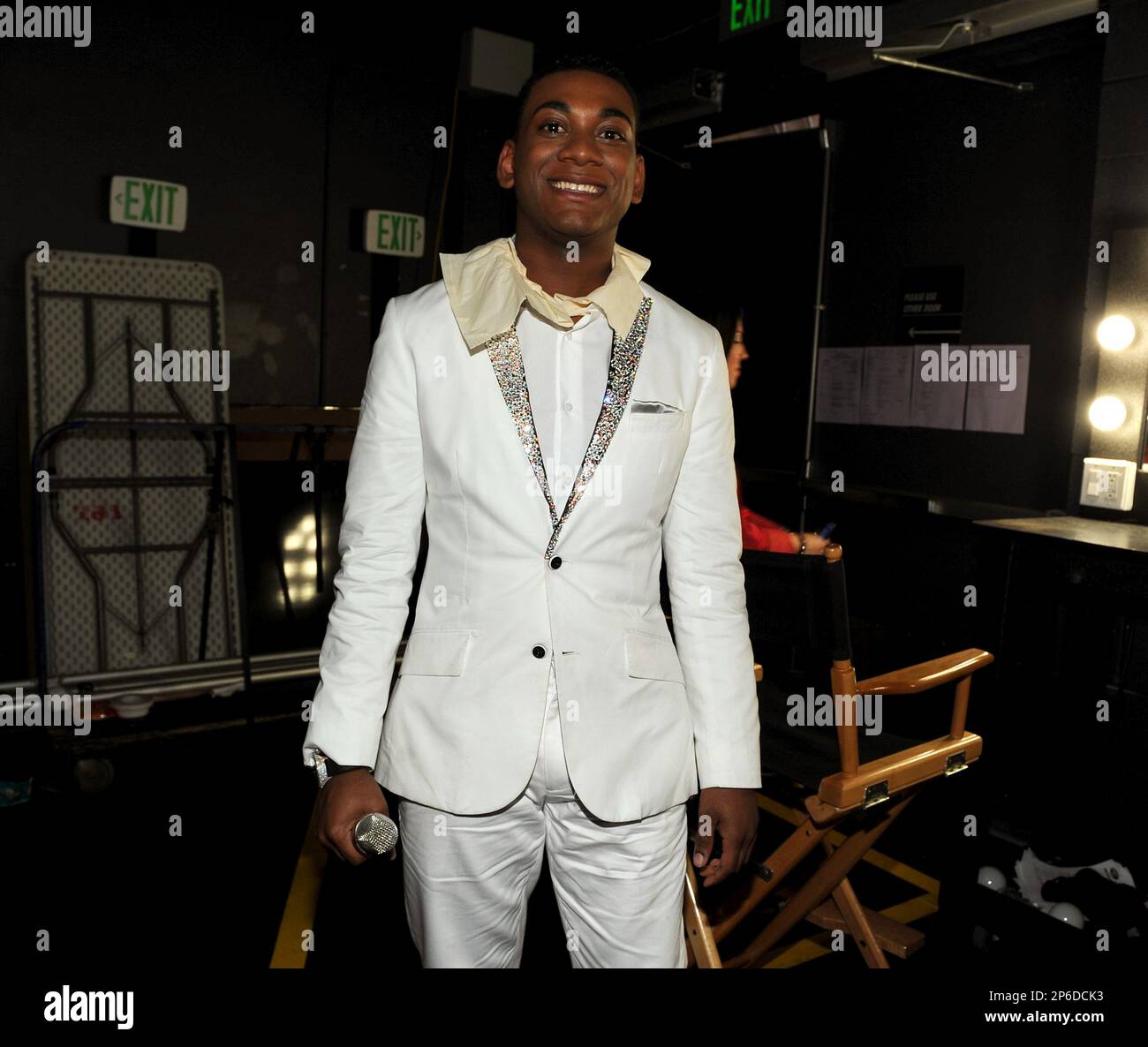 LOS ANGELES, CA - MAY 23: Final 12 contestant Joshua Ledet at FOX's ...