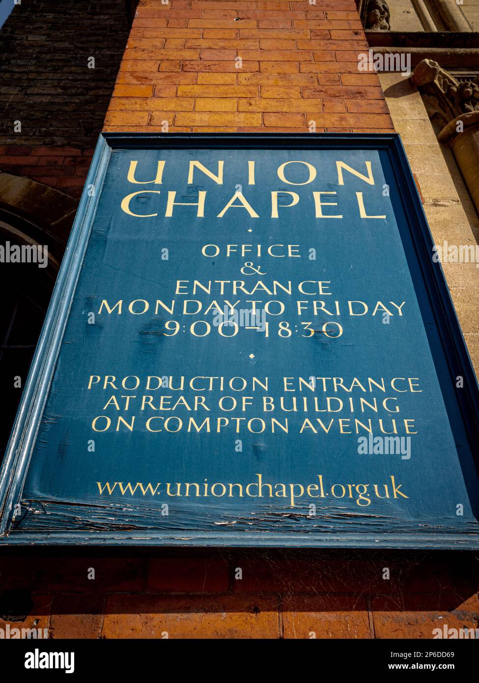 Islington the union chapel hi-res stock photography and images - Alamy