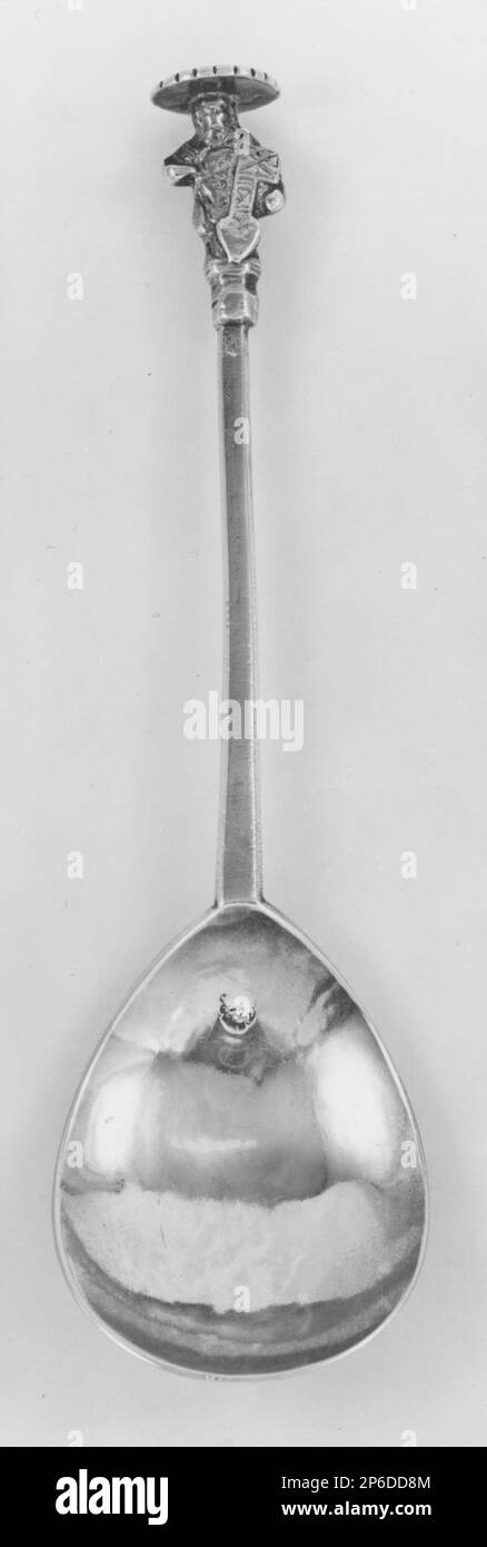 John Saunders, Apostle Spoon: Saint Peter, 1621/22, silver Stock Photo ...