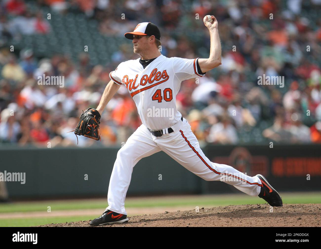 Baltimore Orioles pitcher Troy Patton (40). Boston Red Sox vs Baltimore ...