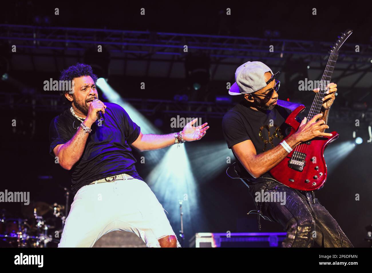 Reggae superstar Shaggy performs a full set as the headlining artist at ...