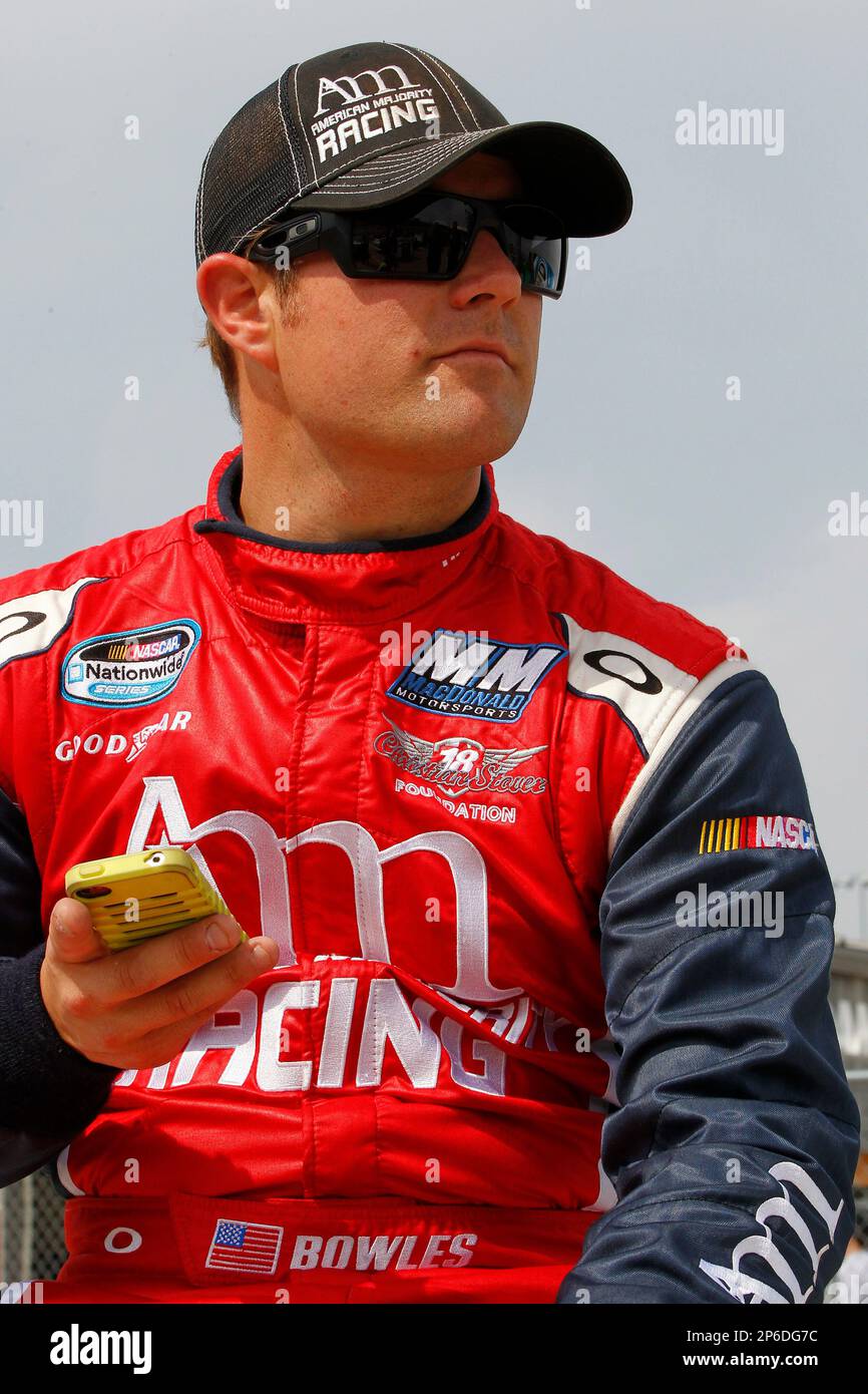 Jason Bowles during qualifying for Sunday's NASCAR Nationwide Series ...