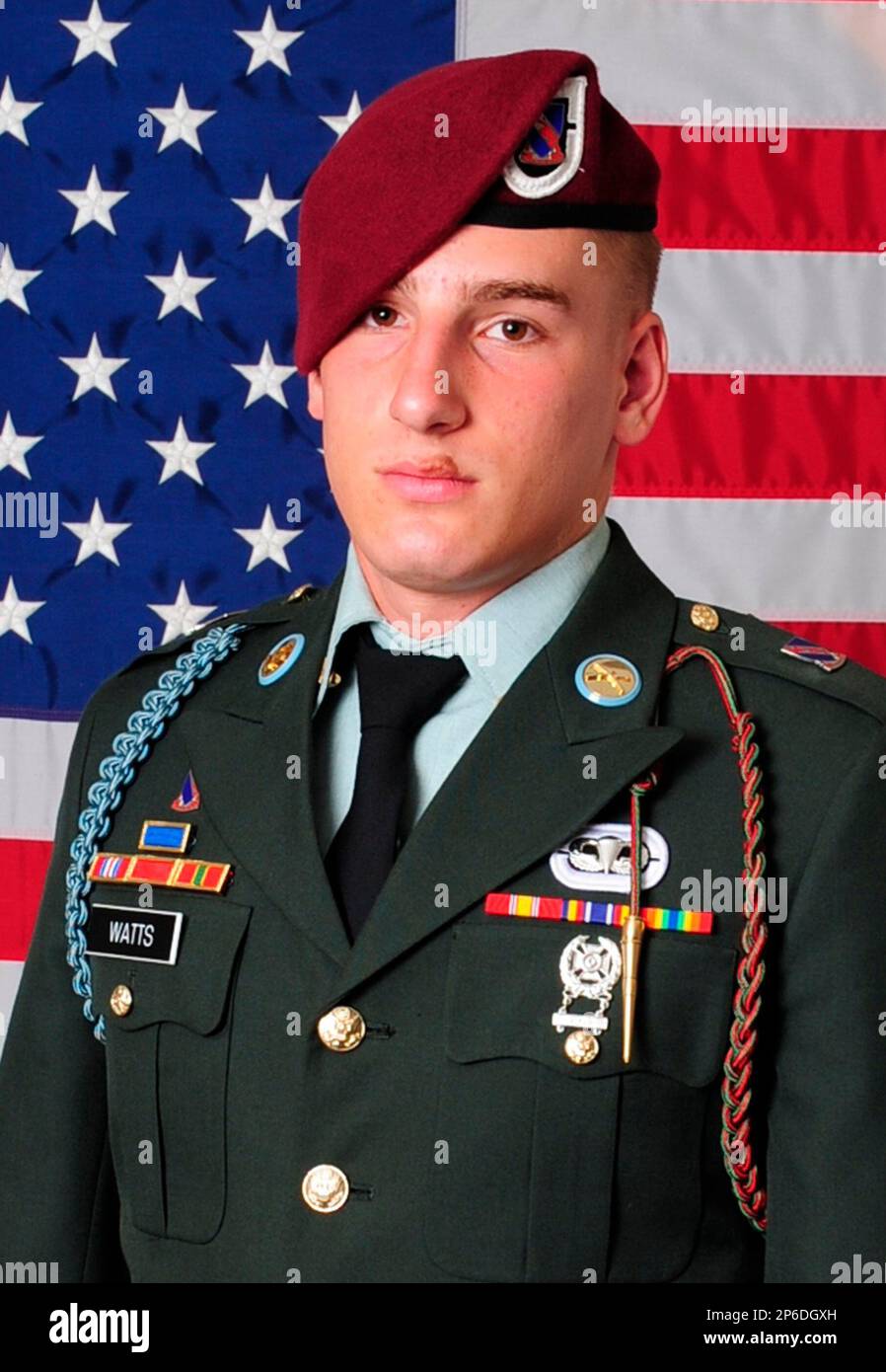 This undated photo provided by the Department of Defense shows U.S ...