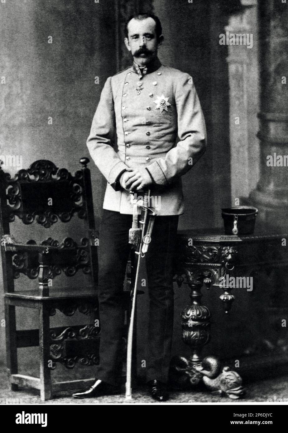 1888 , december, Wien , Austria : The austrian kronprinz RUDOLF von ...