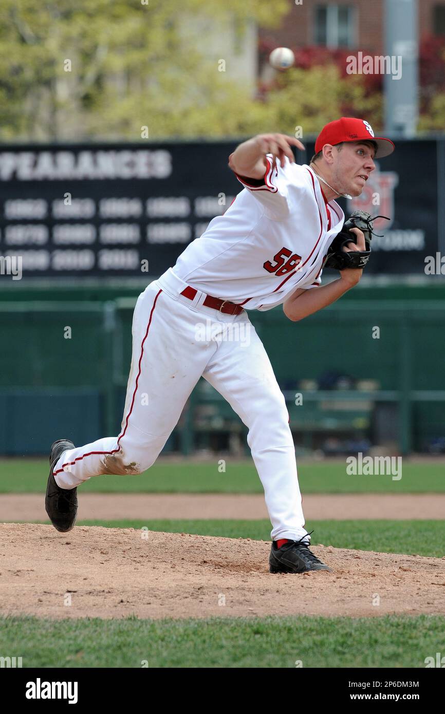 St. John's Redstorm pitcher Kyle Hansen (58) during game against the ...