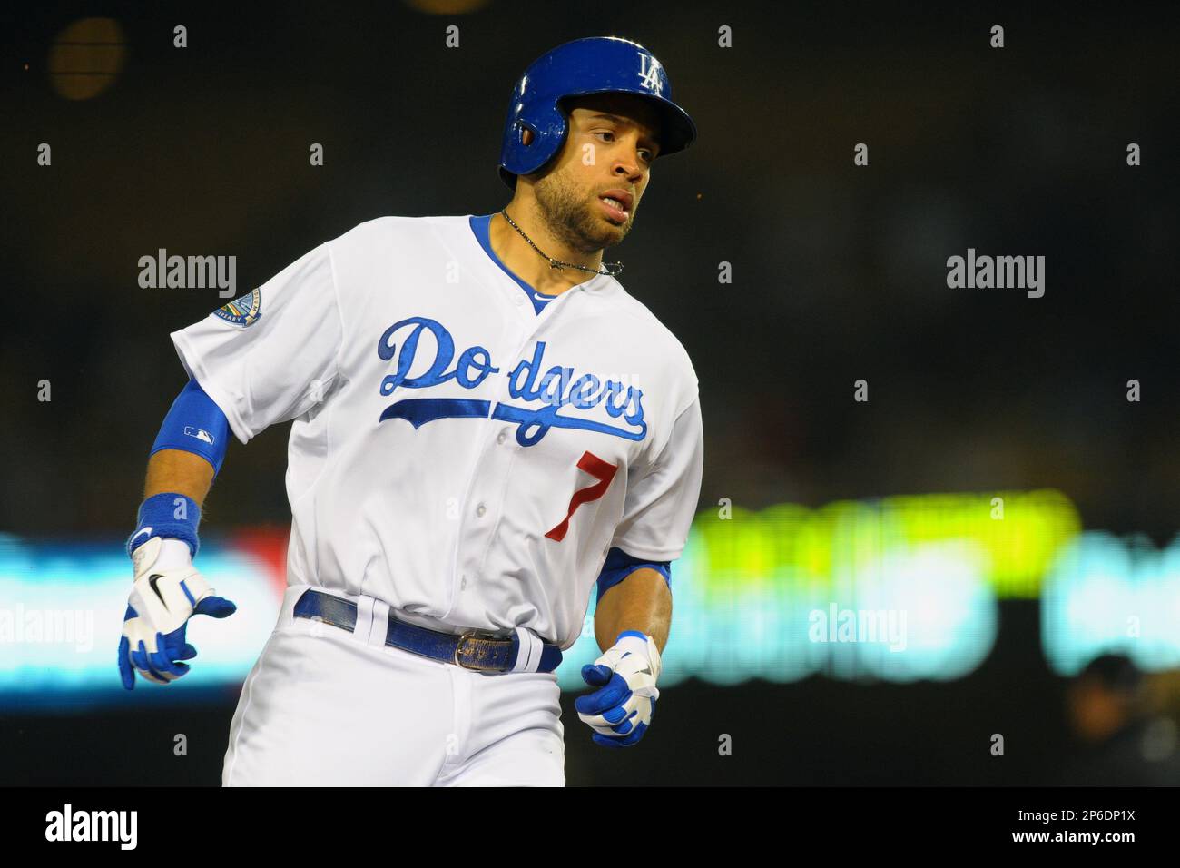 May 19, 2012 Los Angeles, CA. Los Angeles Dodgers first baseman James ...