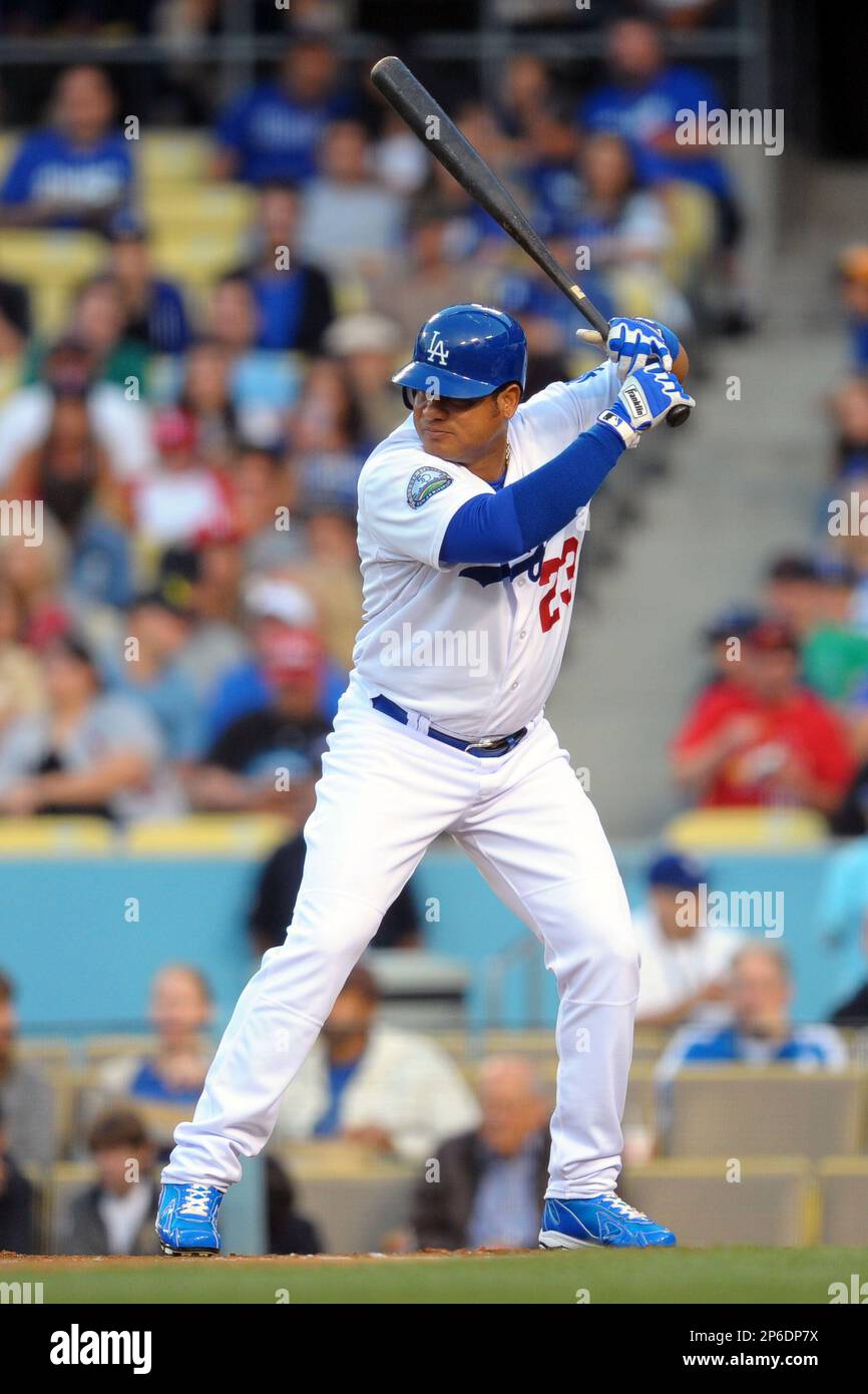 May 19, 2012 Los Angeles, CA. Los Angeles Dodgers left fielder Bobby ...