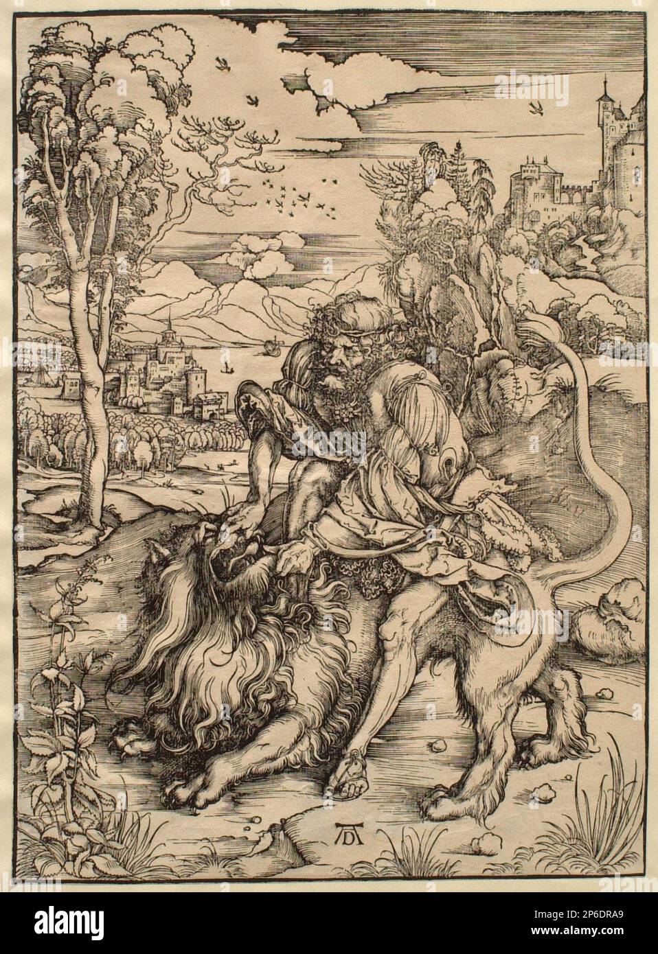 Samson fighting hi-res stock photography and images - Alamy