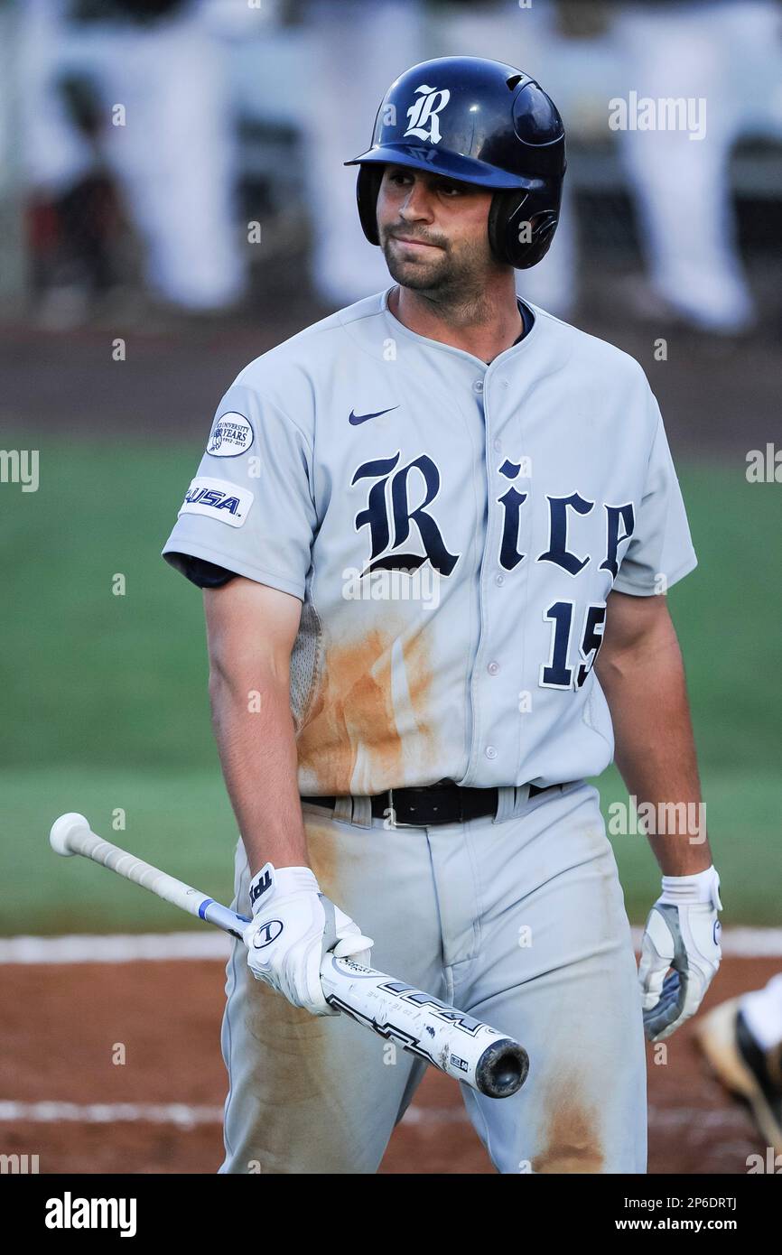 May 18, 2012: Rice outfielder Michael Fuda (15) during C-USA NCAA ...