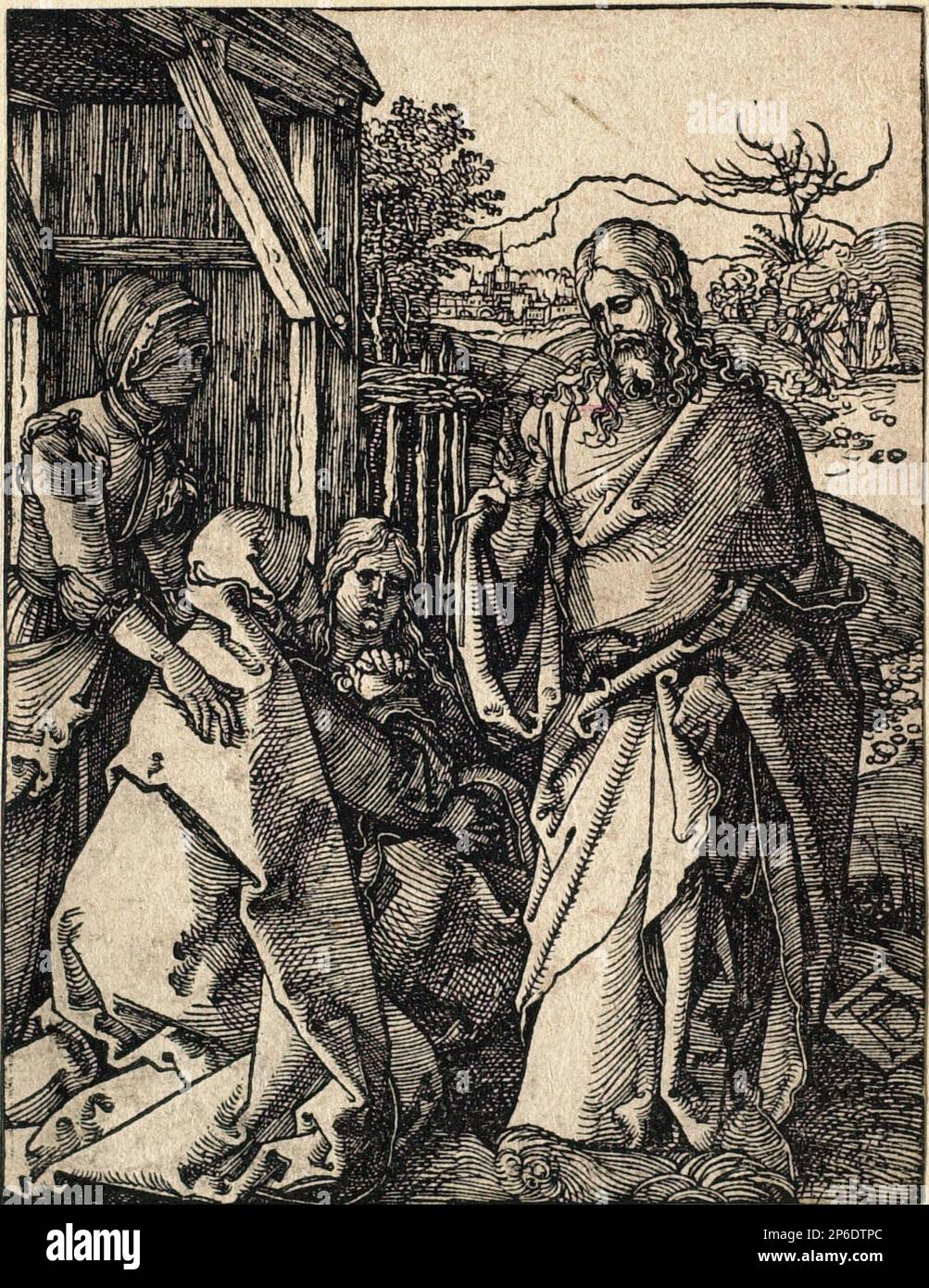 Albrecht Dürer, The Little Passion: Christ Taking Leave from His Mother ...