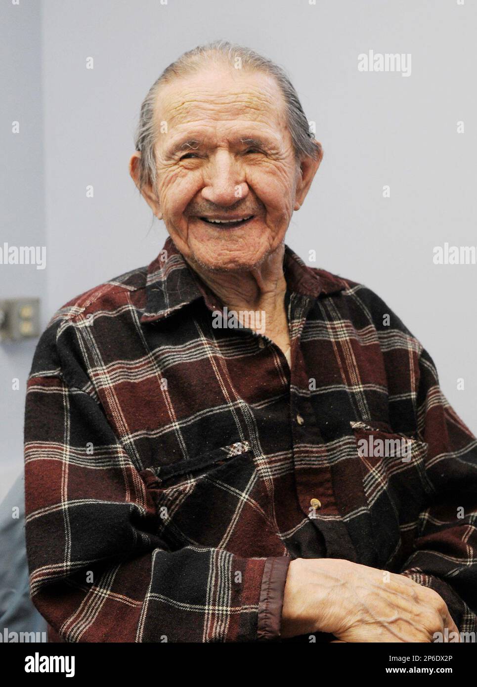 In this May 3, 2012 photo, Henry Nelligan speaks to the Ketchikan Daily ...