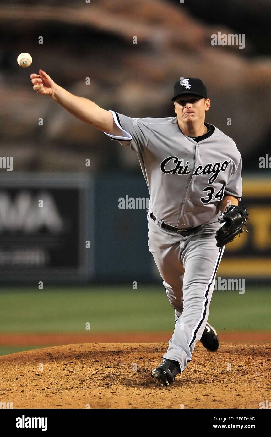May 16, 2012 Anaheim, CAChicago White Sox starting pitcher Gavin Floyd ...