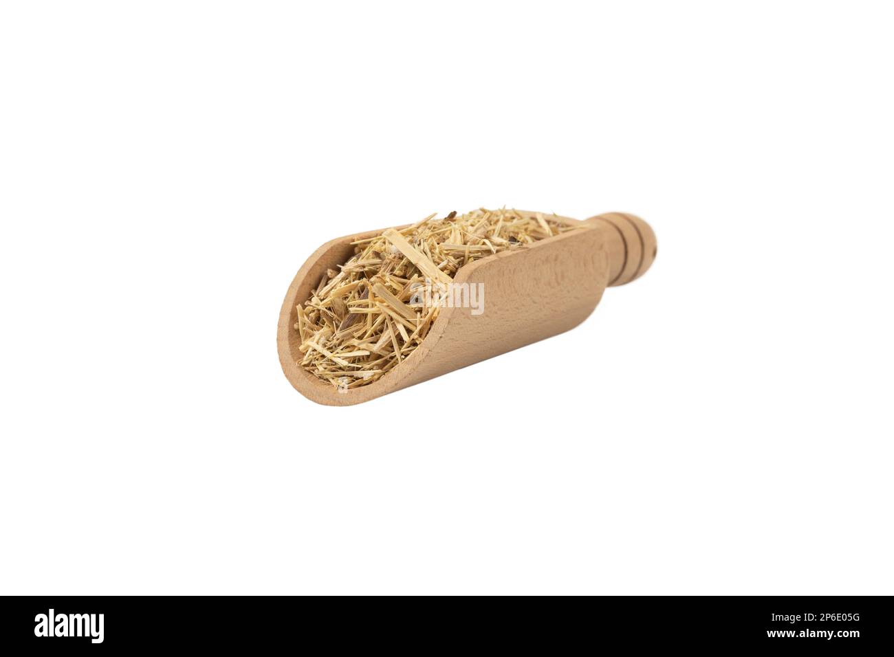 siberian ginseng in latin Eleutherococcus senticosus in wooden scoop ...