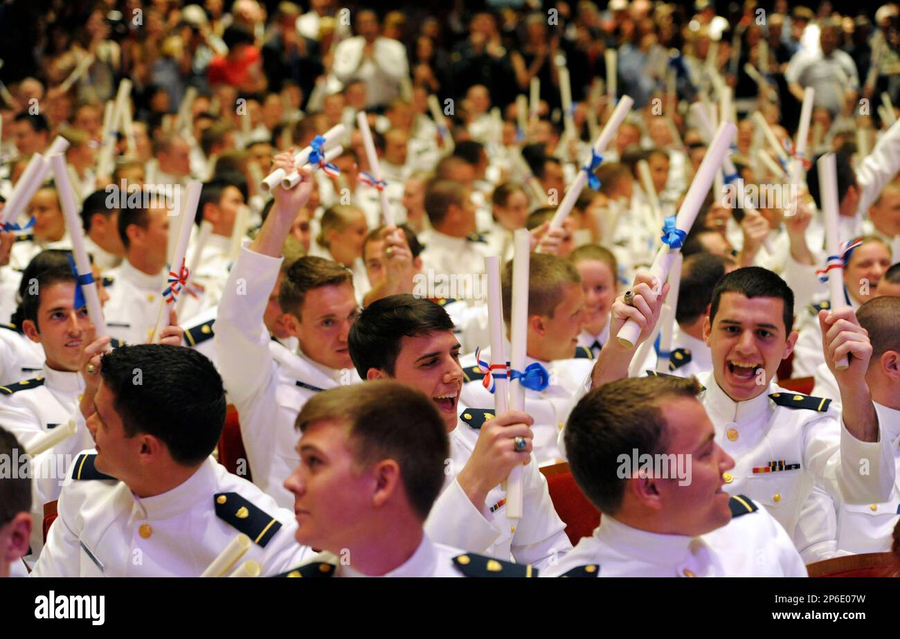 Members of the United States Coast Guard Academy class of 2012 ...