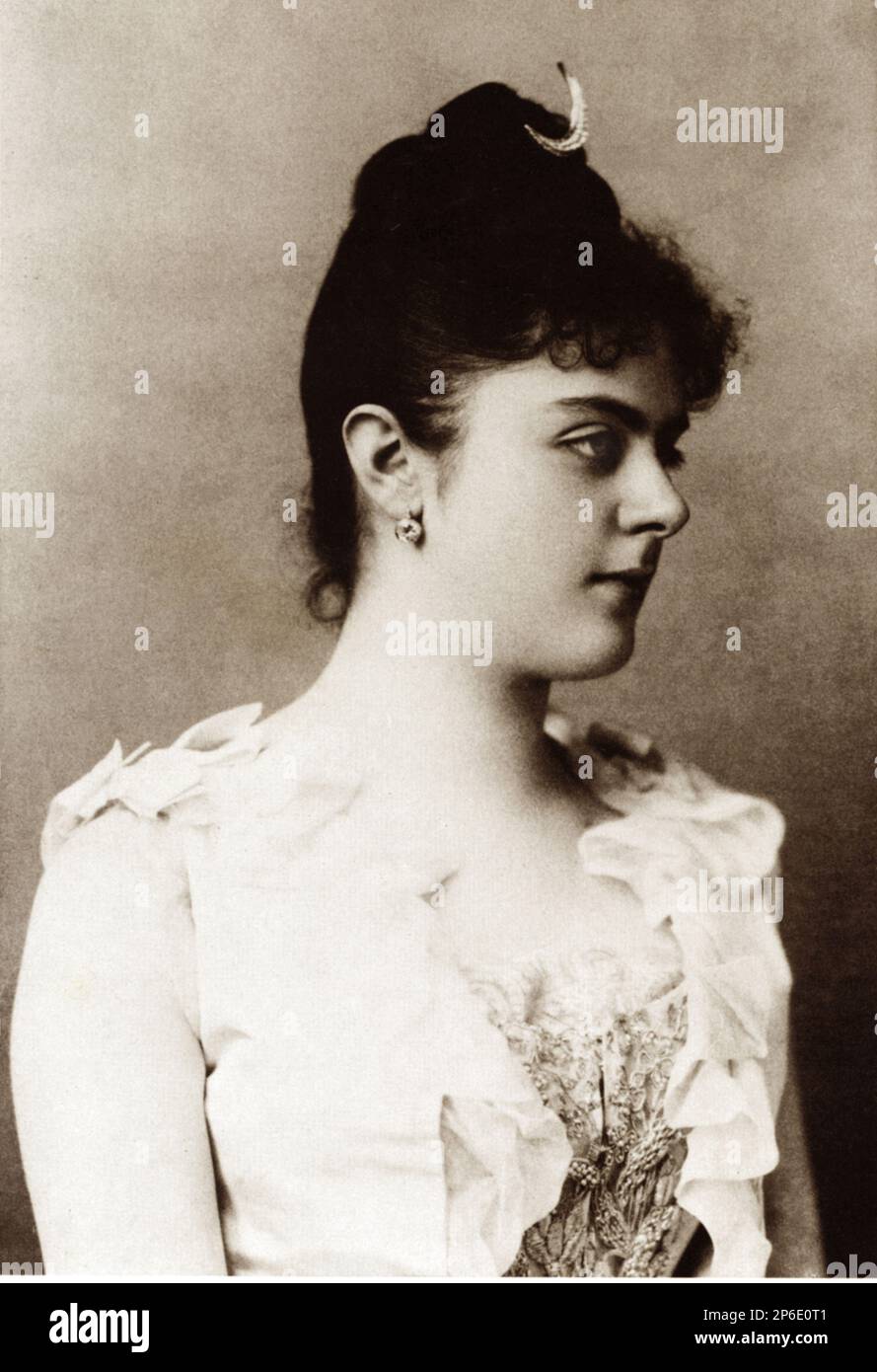 1889 , January , Vienna , AUSTRIA : The young 18 years old baronesse ...