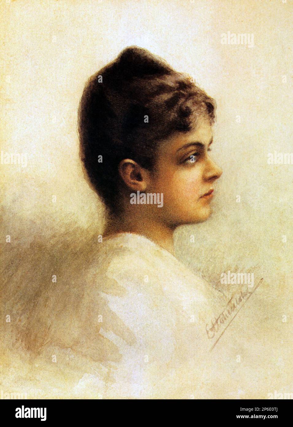 1889 , January , Vienna , AUSTRIA : The young 18 years old baronesse ...