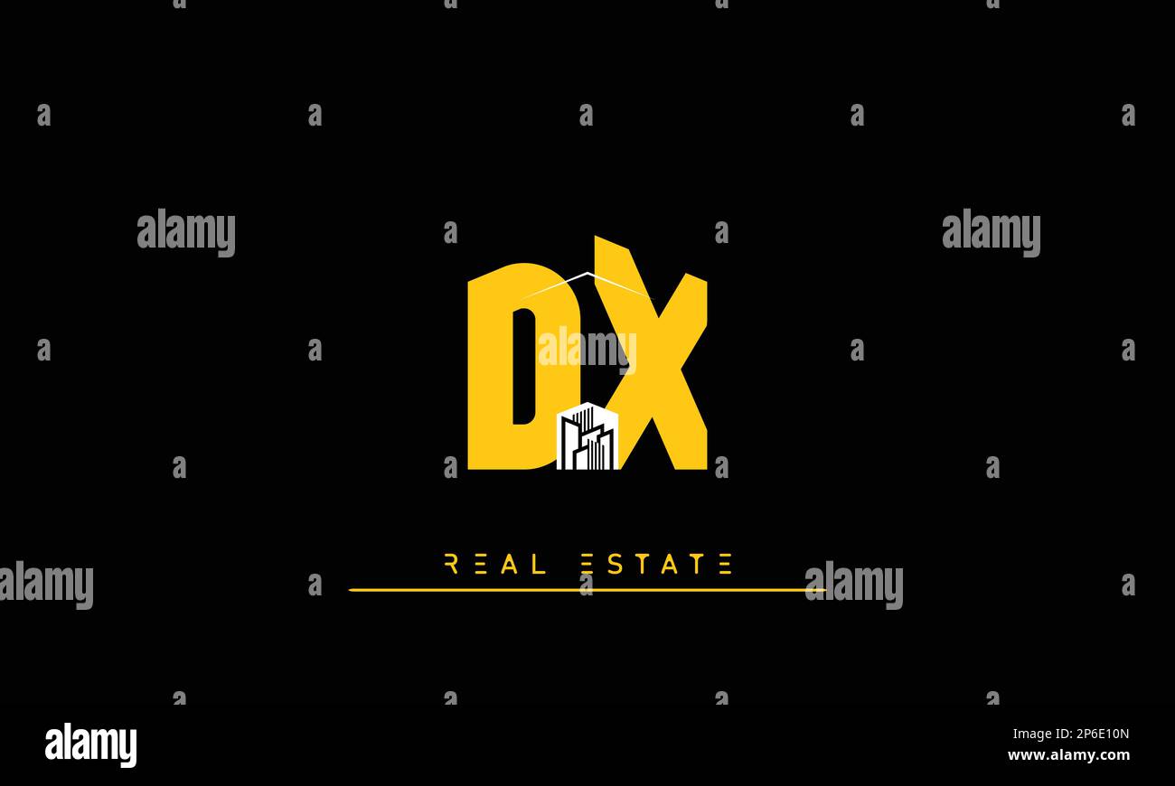 Dx real estate symbol hi-res stock photography and images - Alamy