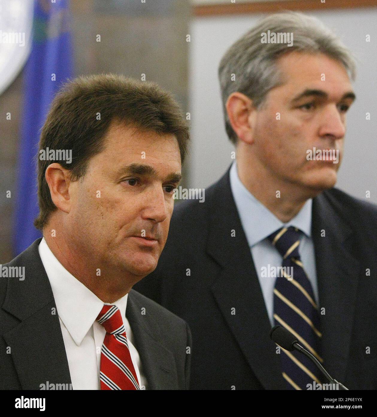 FILE - O.J. Simpson Defense attorneys Yale Galanter, left, and Gabriel ...