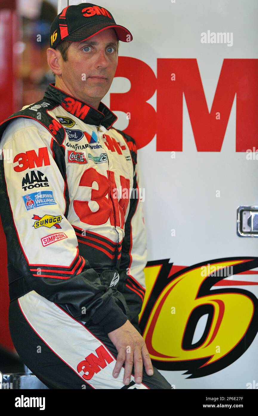 Greg Biffle during practice for Sunday's NASCAR Sprint Cup Series auto ...