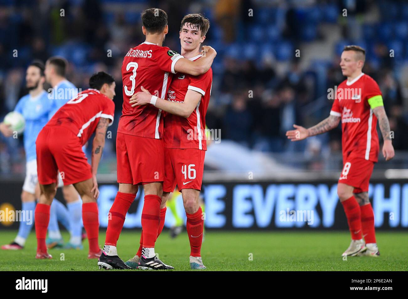 07-03-2023: Sport: Lazio vs AZ ROME, ITALY - MARCH 7: Pantelis ...