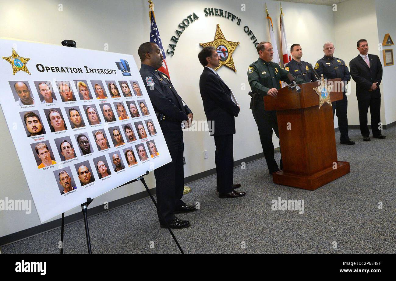 Law enforcement representatives involved in "Operation Intercept ...