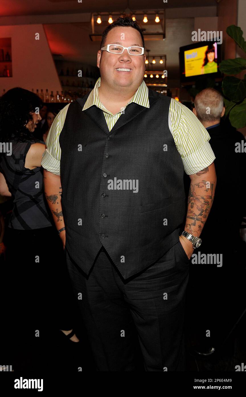NEW YORK, NY - MAY 14: Graham Elliot in the green room before the 2012 ...