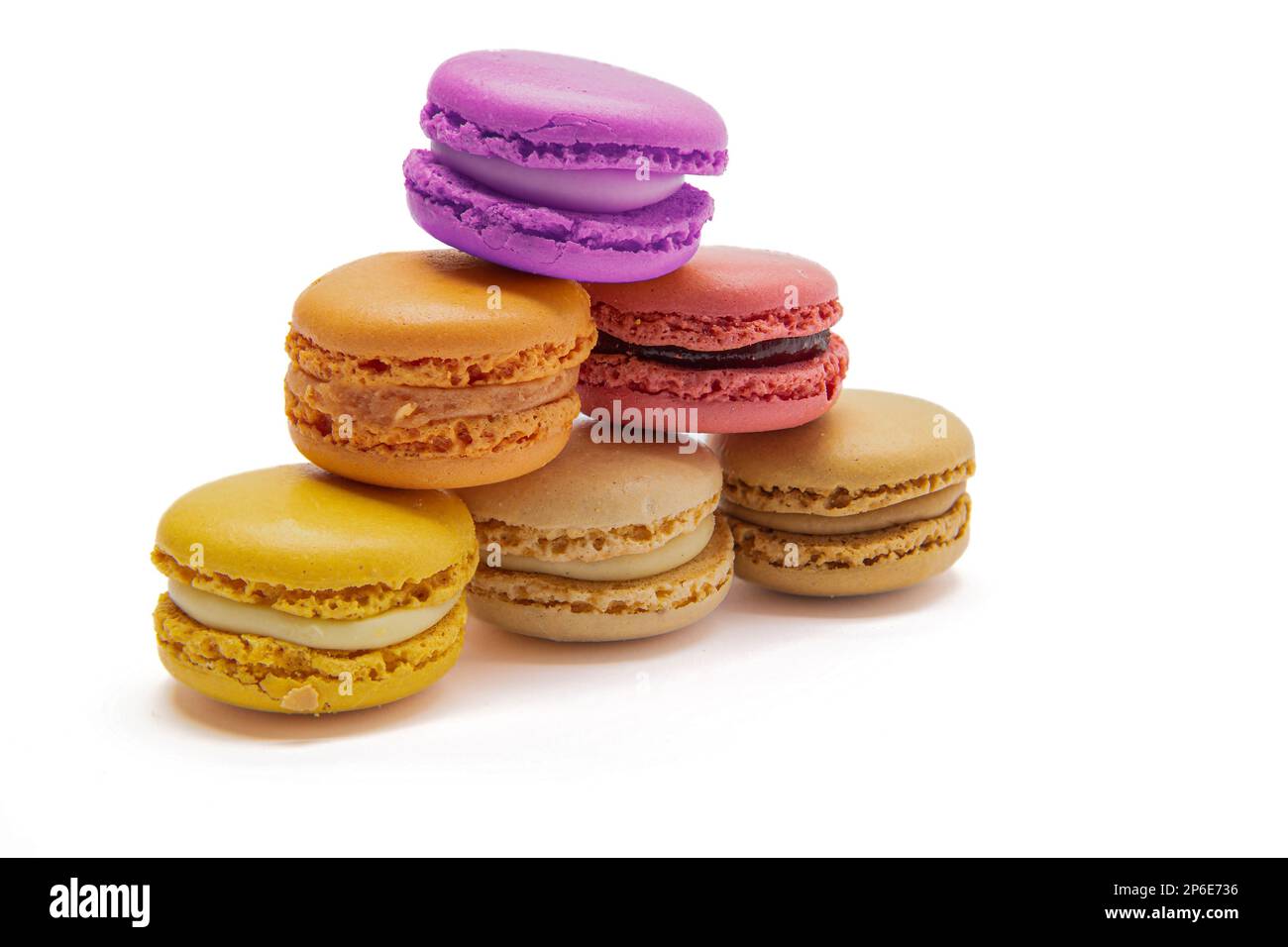 Stack sandwich cookies pink hi-res stock photography and images - Alamy