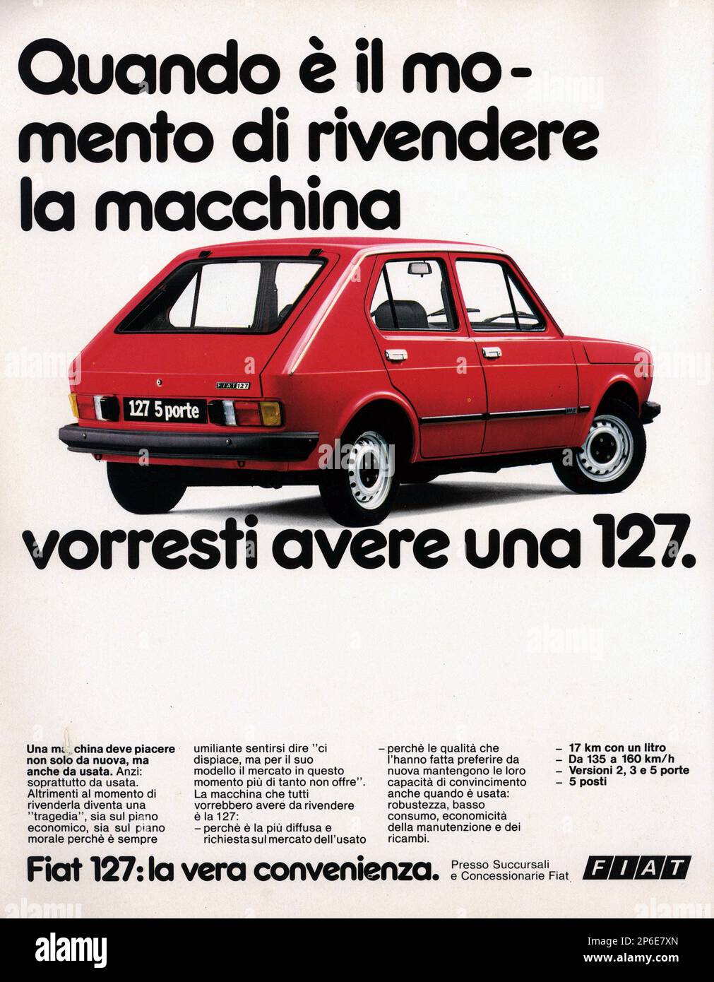1980 , ITALY : The italian car industry FIAT ( F.I.A.T. Fabbrica ...