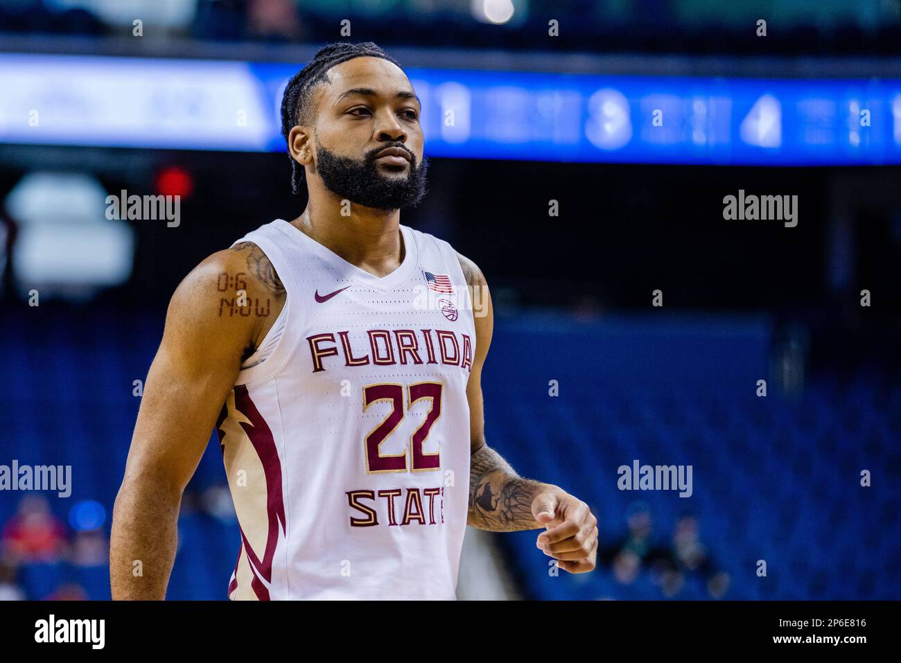March 7, 2023: Florida State Seminoles guard Darin Green Jr. (22 ...