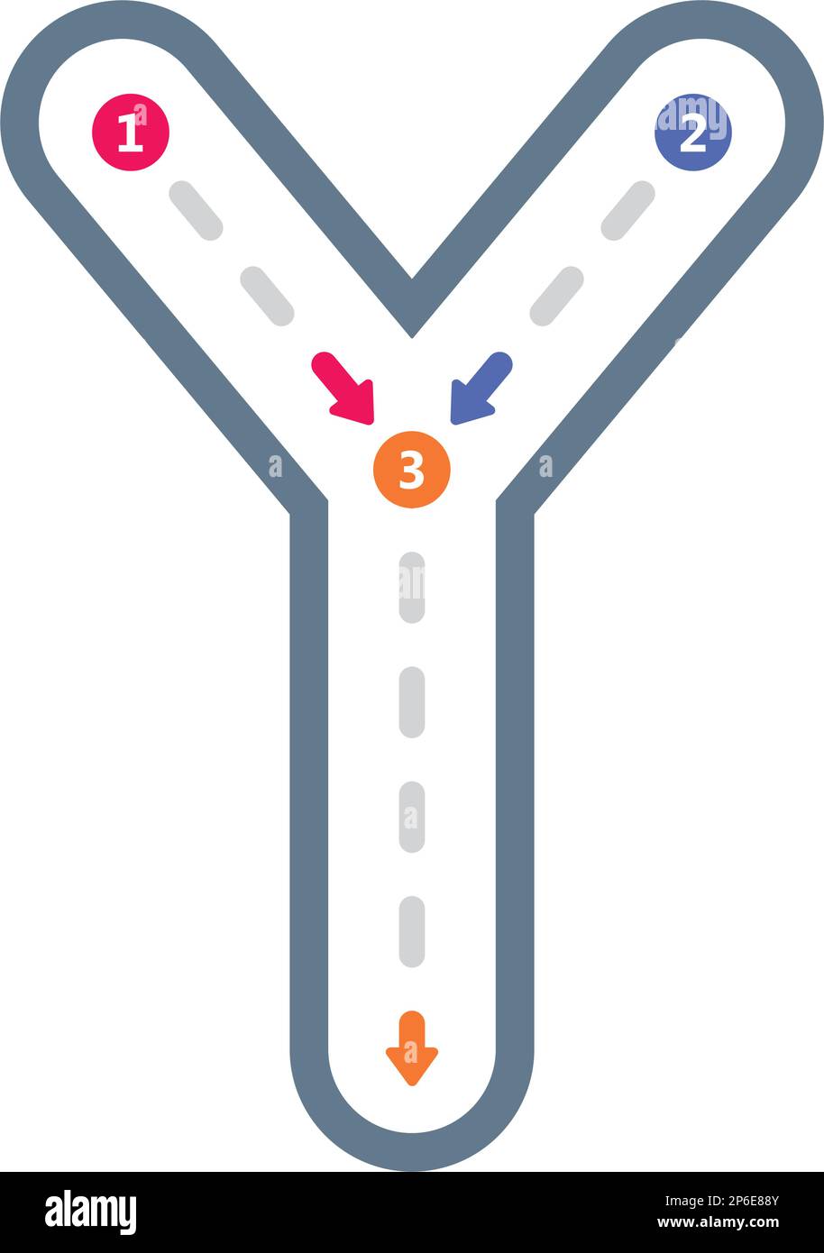 Tracing alphabet letter Y uppercase prewriting dotted line element for ...