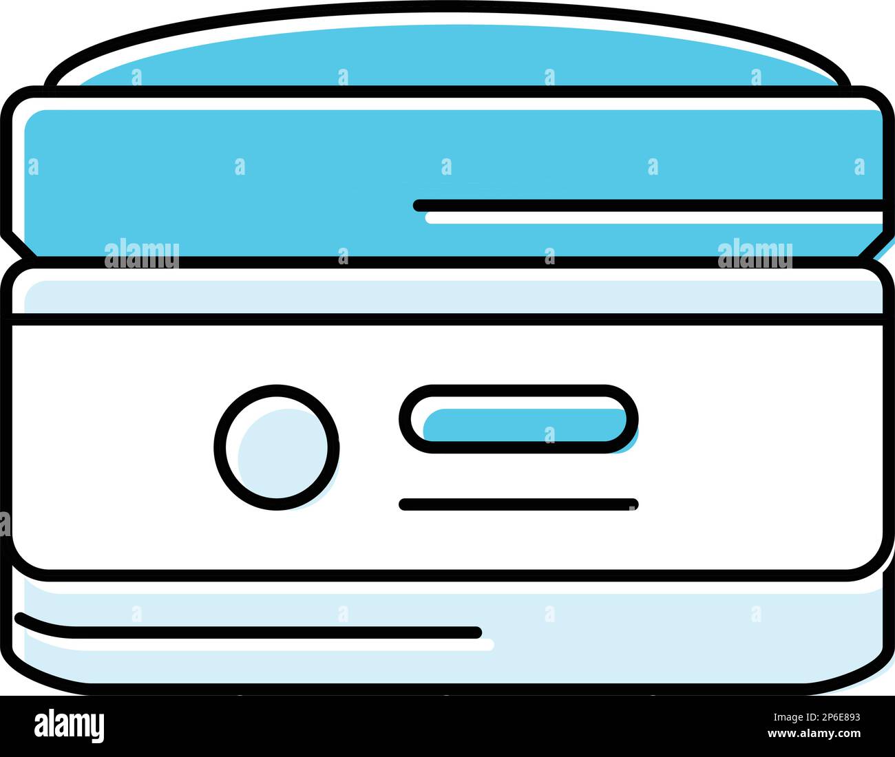 face moisturizer cream color icon vector illustration Stock Vector ...