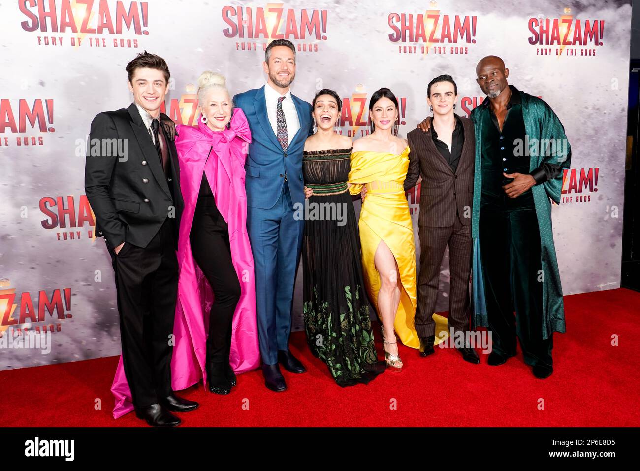 Asher Angel, Helen Mirren, Zachary Levi, Rachel Zegler, Lucy Liu, Jack ...