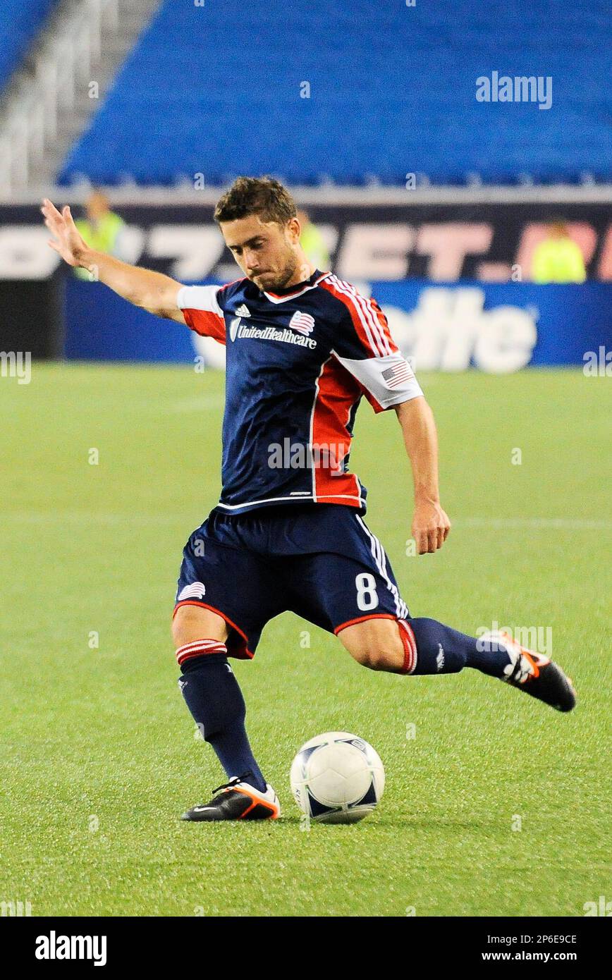 MAY 12 2012 New England Revolution defender/midfielder Chris Tierney #8 ...