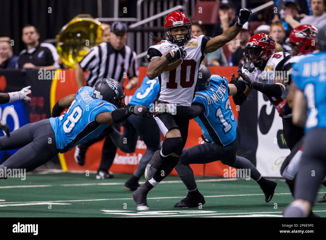 May 12, 2012: Jacksonville Sharks wide receiver/defensive back Terrance ...
