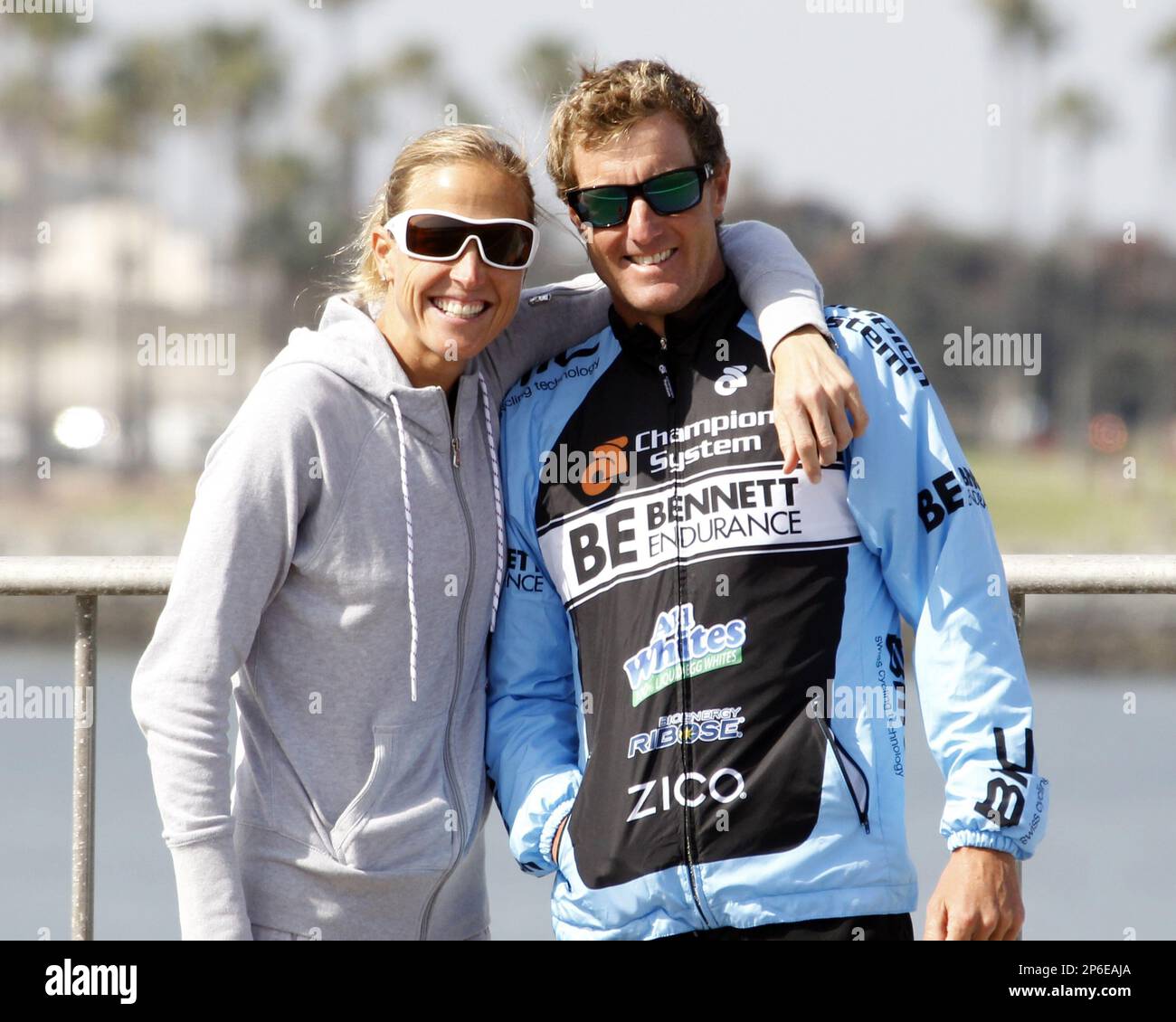 Laura Bennett, left, of Boulder, Co, and husband Greg Bennett at the ...