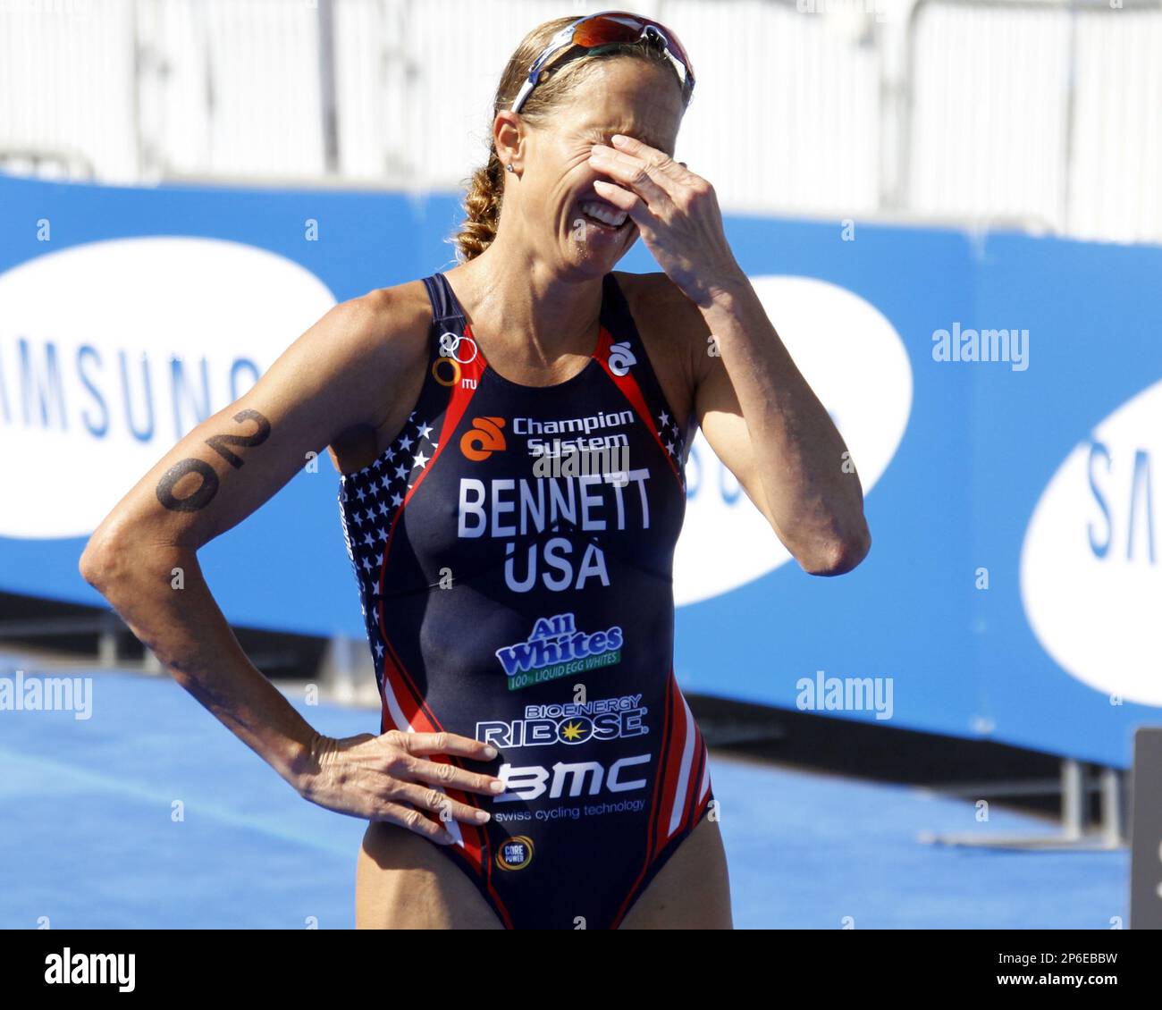 Laura Bennett, of Boulder, Co, places 3rd at the ITU World Championship ...