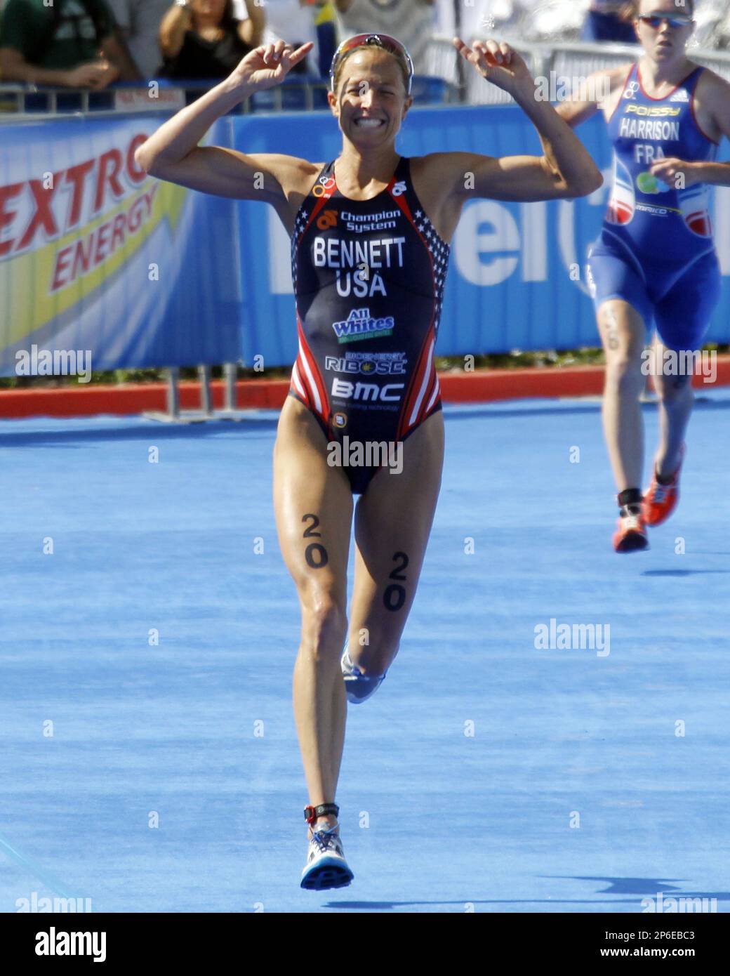 Laura Bennett, of Boulder, Co, places 3rd at the ITU World Championship ...