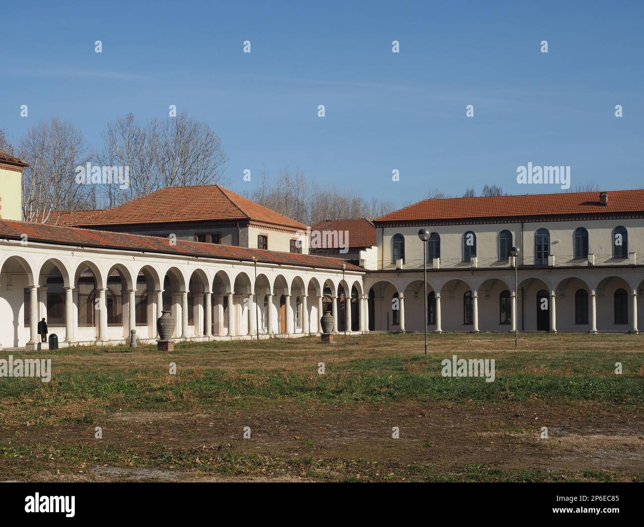 La Certosa former monastery and mental hospital in Collegno, Italy ...