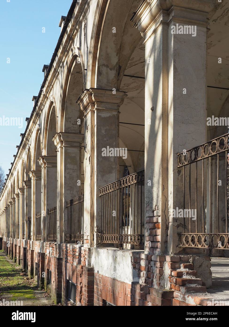 La Certosa former monastery and mental hospital in Collegno, Italy ...