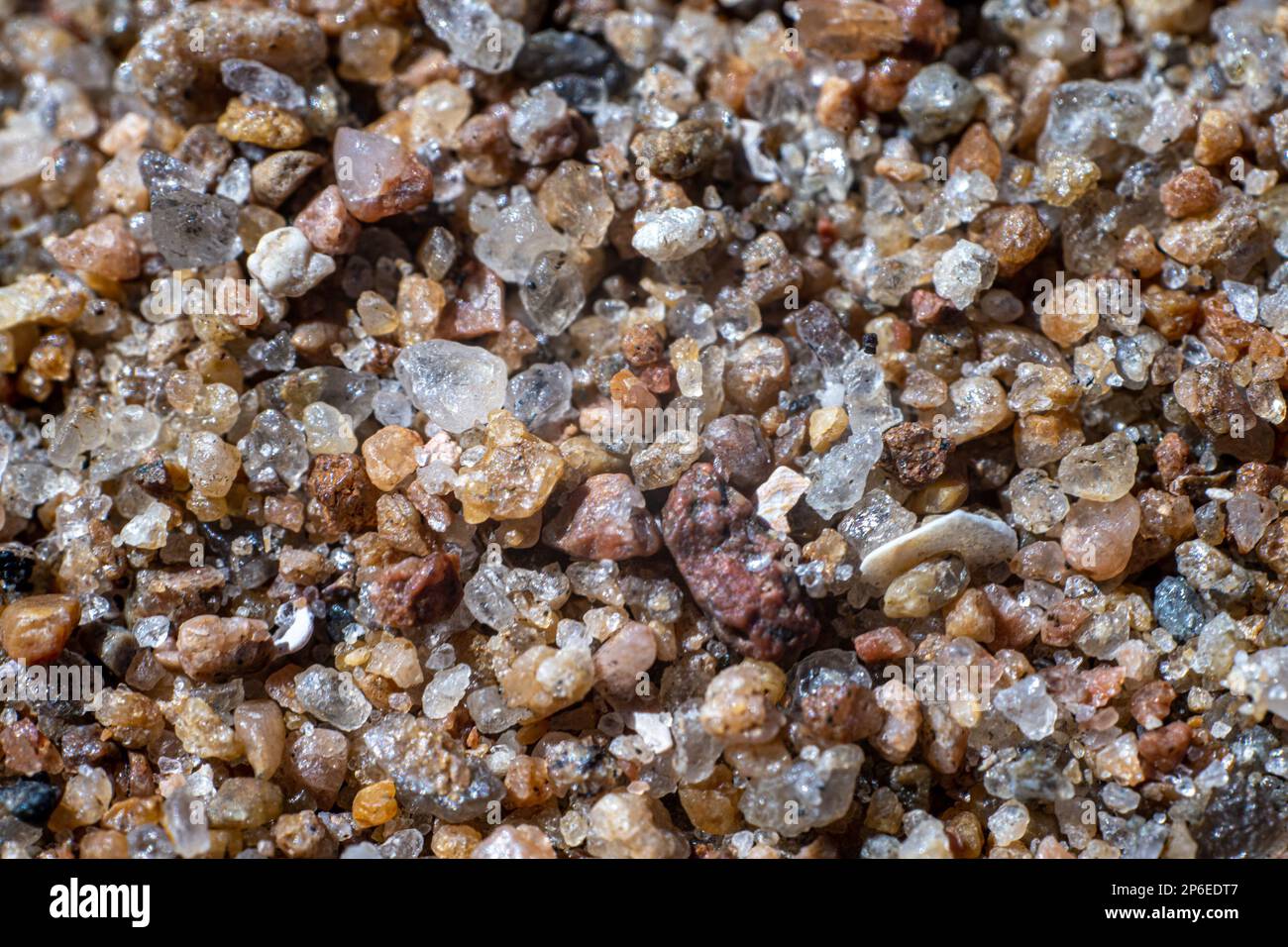 Macro photo of fine grains of sand on a beach Stock Photo - Alamy