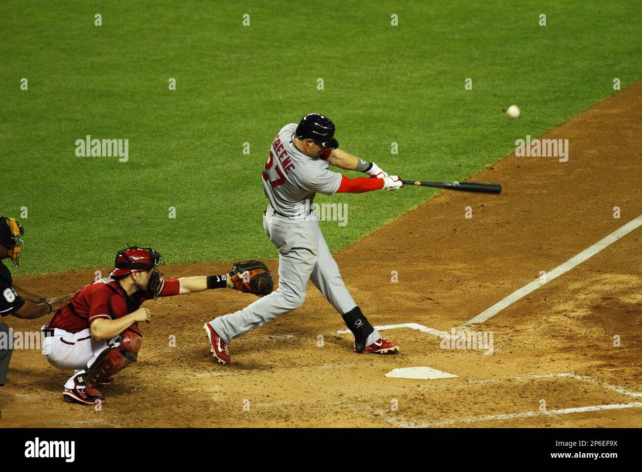 09 May, 2012 Phoenix Arizona.St. Louis Cardinals Tyler Greene #27 at ...