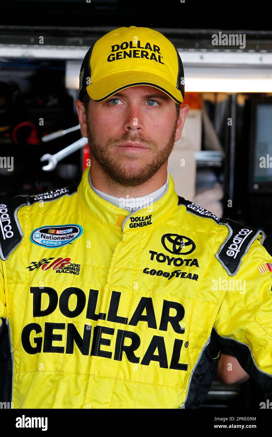 Brian Scott during practice for Saturday's NASCAR Nationwide Series ...
