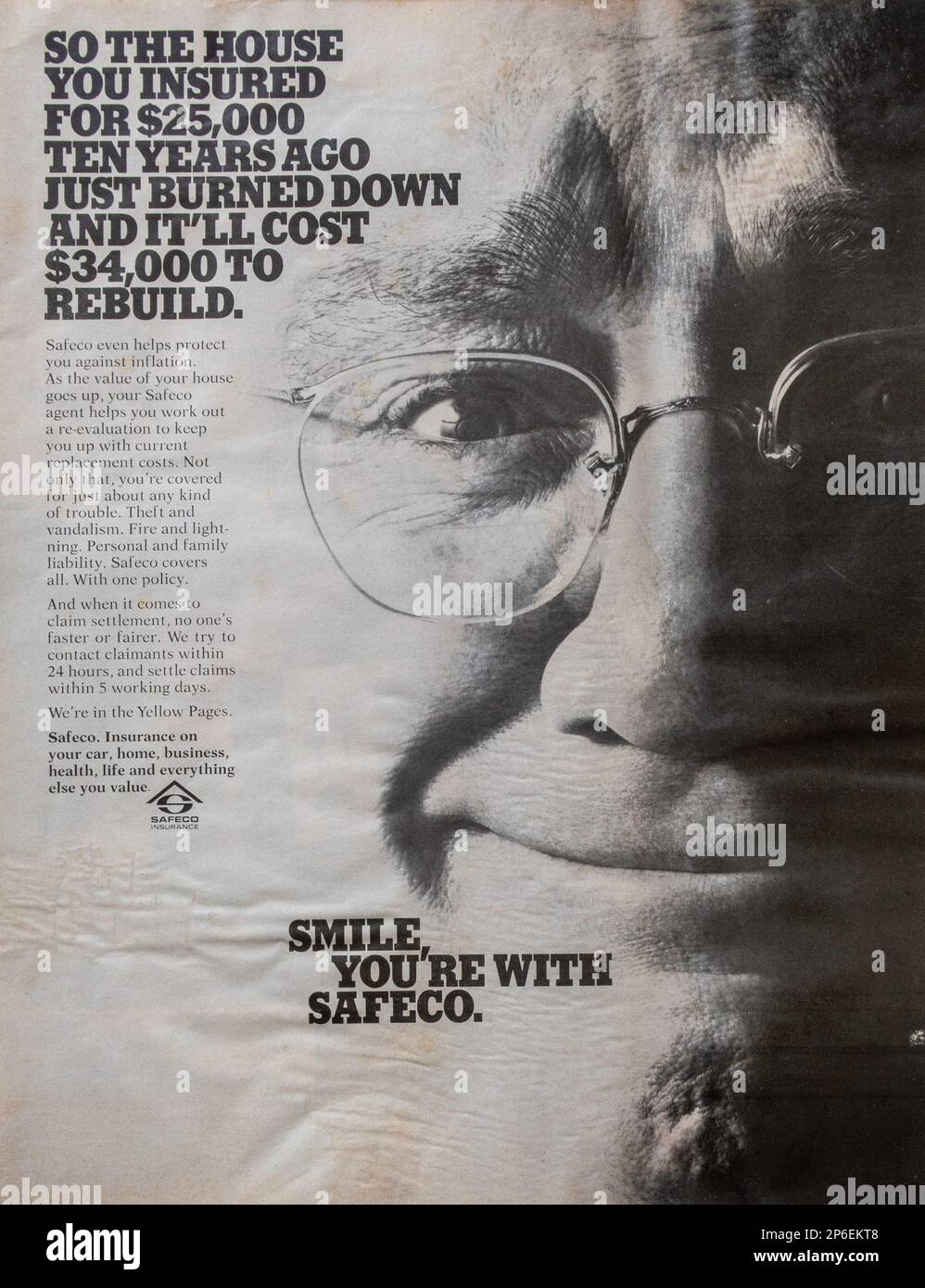 Vintage "Life' Magazine 22 January 1971 issue Advert, USA Stock Photo ...