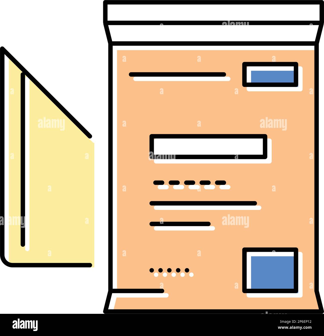 triangular bandage first aid color icon vector illustration Stock ...