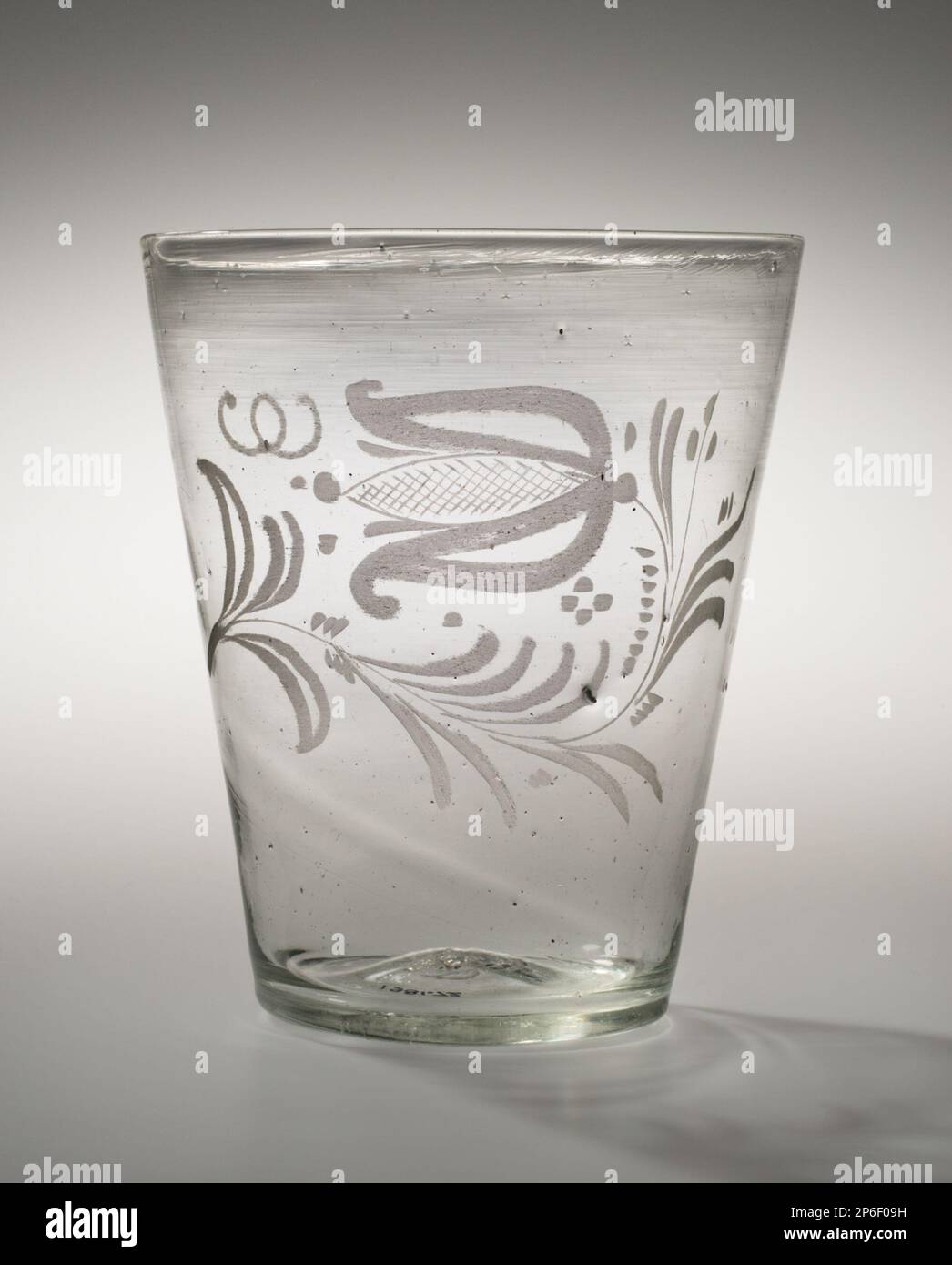 Maker Unknown, Tumbler, c. 1780–c. 1820, colorless non-lead glass Stock ...