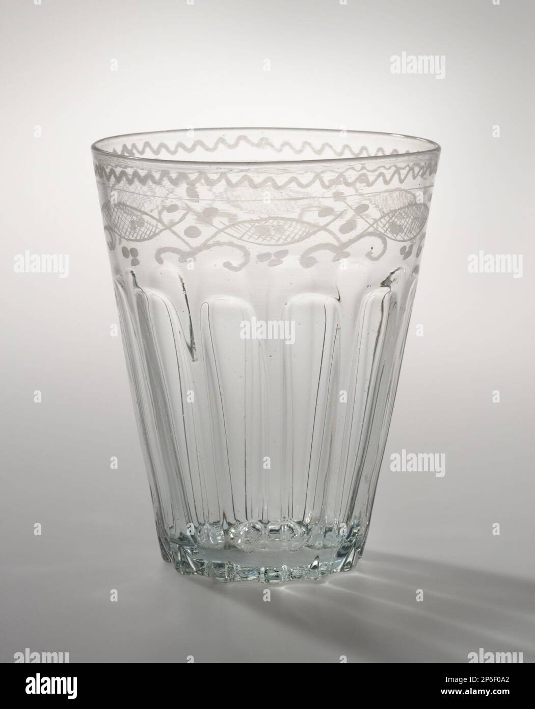 Maker Unknown, Tumbler, c. 1780–c. 1820, colorless non-lead glass Stock ...